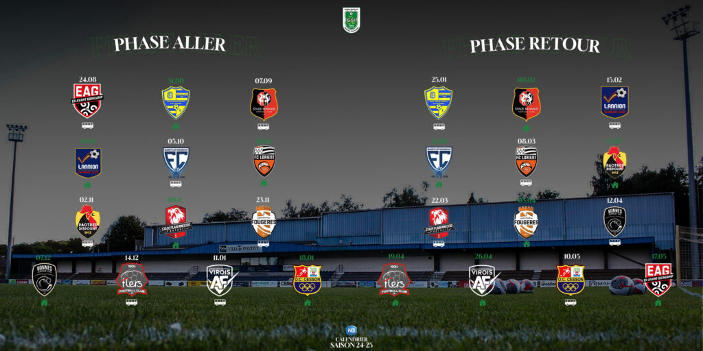 Calendrier N3 2024 2025 | Calendrier 2025